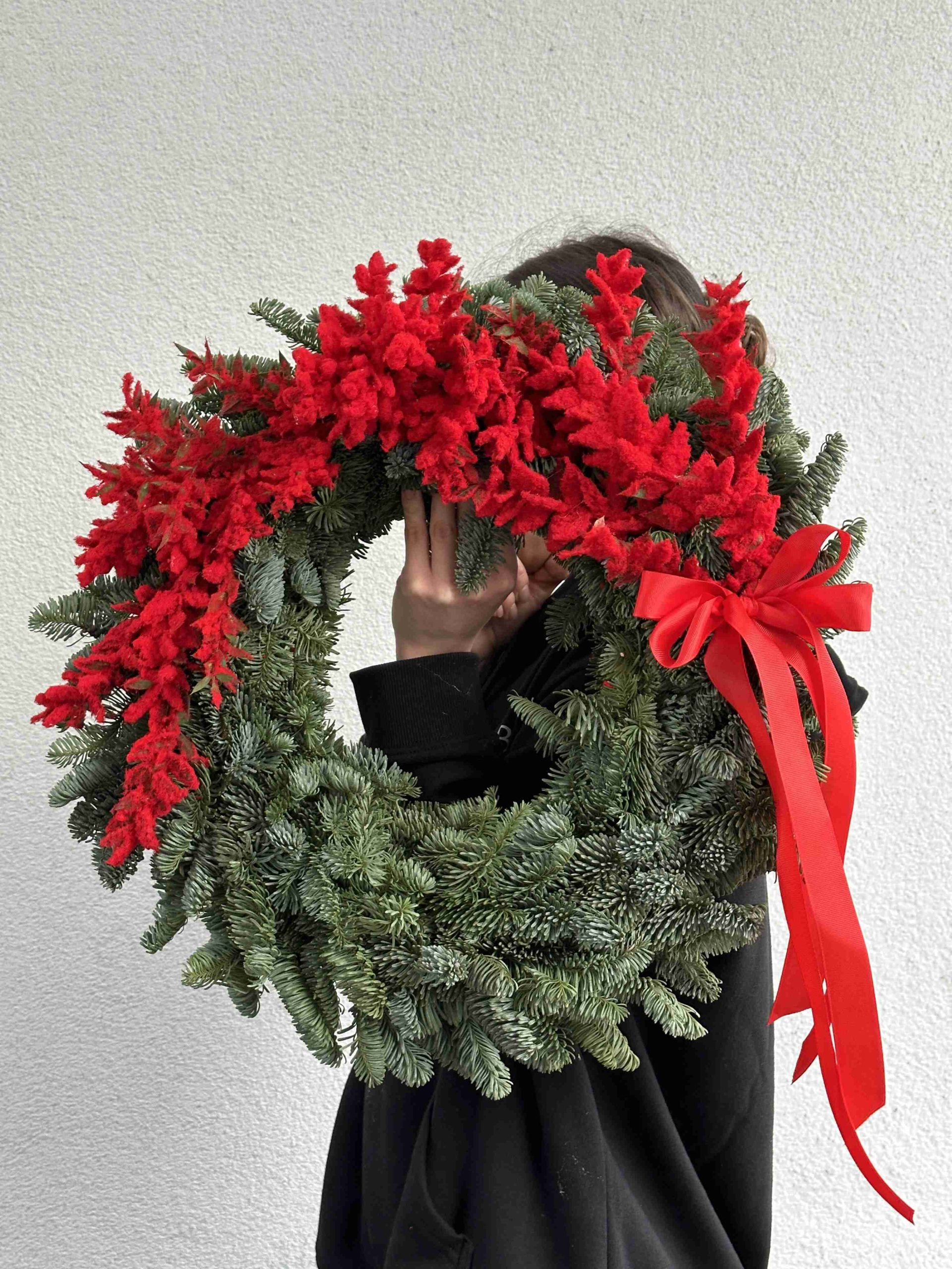 Wreath "Red Christmas" - Giftbar